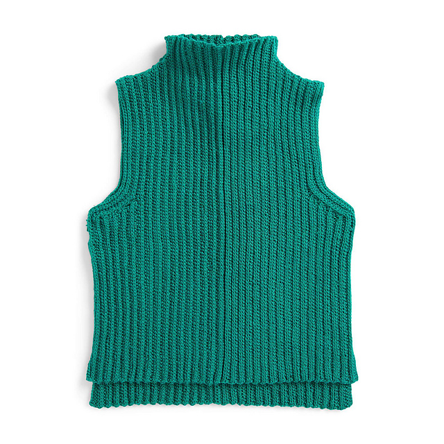 Ravelry: Fab Ribbed Vest pattern by Yarnspirations Design Studio