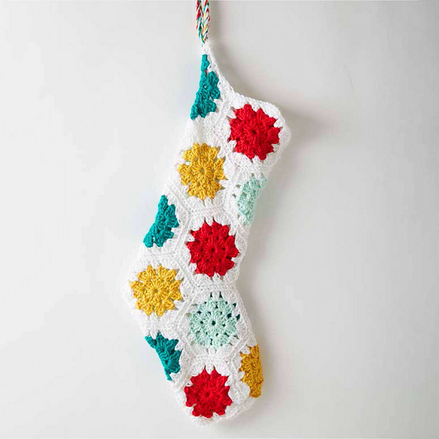 Ravelry: On the Dot Stocking pattern by Yarnspirations Design Studio