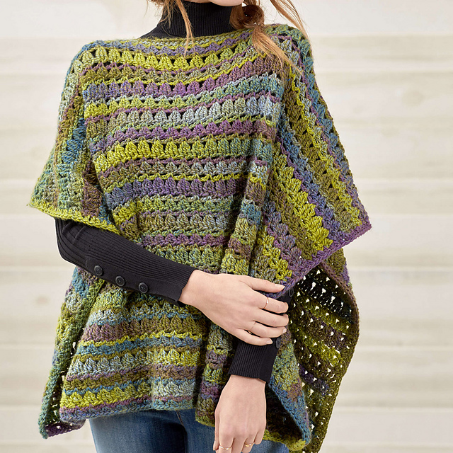 Ravelry: Perfect Poncho pattern by Lisa Gentry