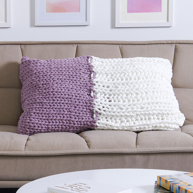 Ravelry: Big Snuggle Pillow pattern by Yarnspirations Design Studio