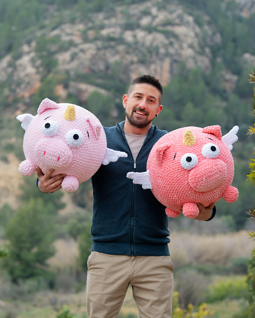 Ravelry: Pigasus the piggycorn pattern by Yarntastic Charlie