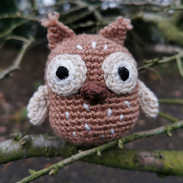 Ravelry: Woodland owl amigurumi pattern by Pei Xing van Dijen