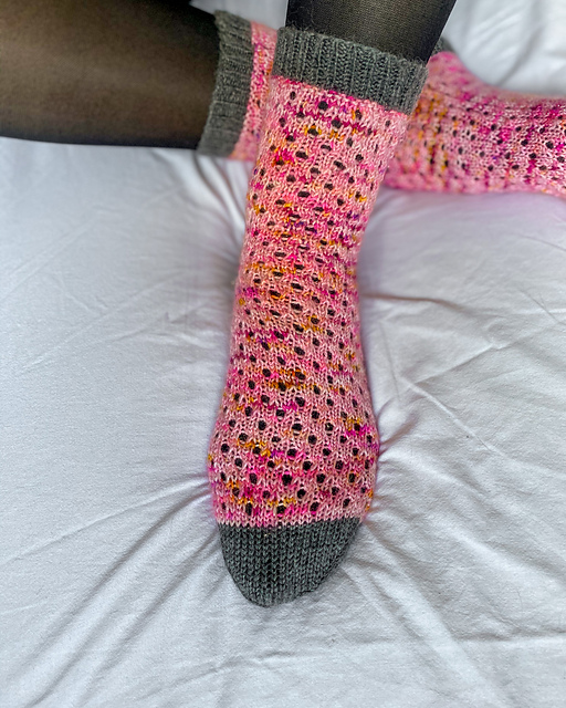 Ravelry: Cute Eyelet Socks pattern by Aniela Pickles