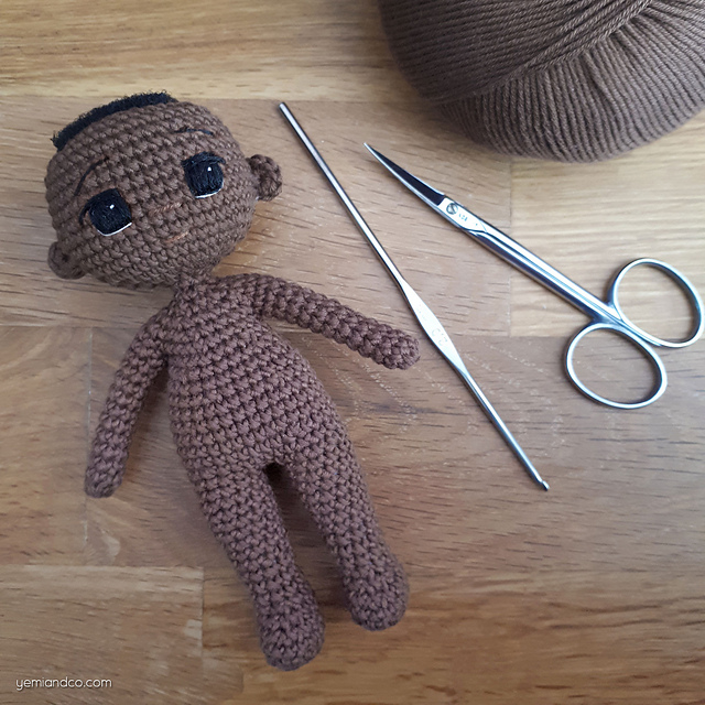 Ravelry: Martin doll basic body pattern by Celine Yemiandco