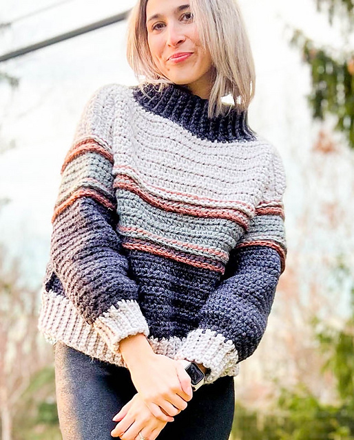 Ravelry: The Monday Sweater pattern by YippieYarnYay