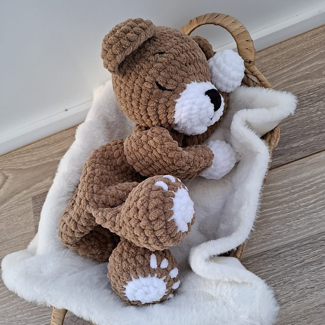 Ravelry: Bear Snuggler pattern by Yoly's Nest