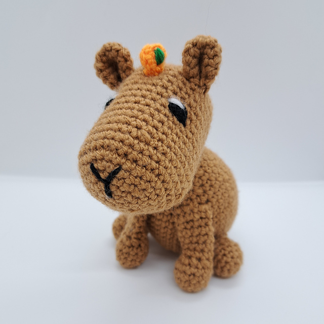 Ravelry: Melvin the Capybara pattern by Ellie Grace