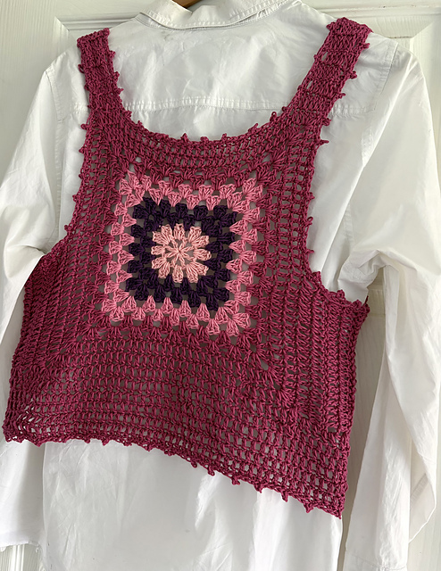 Ravelry: Picot Vest Top pattern by Joanne Johncey