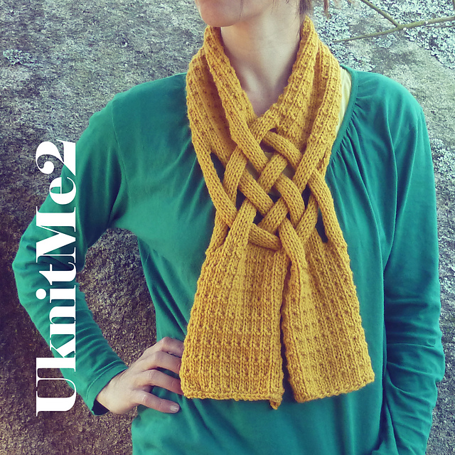 Ravelry: Weave Scarf pattern by U Knit Me 2