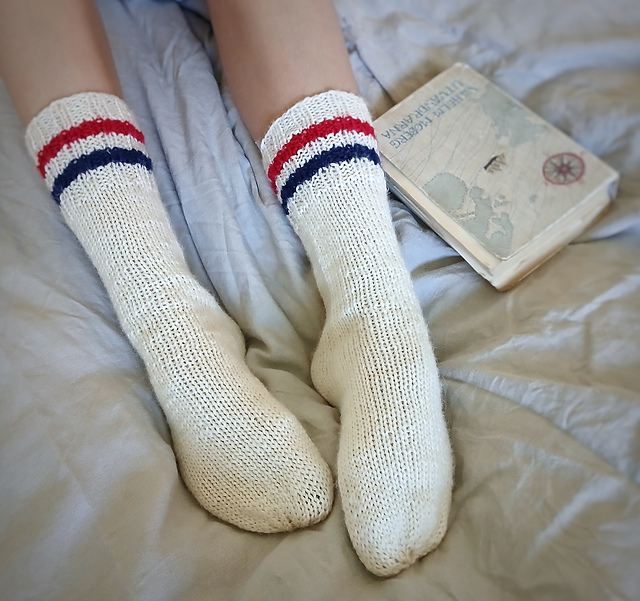 Ravelry: Retro Tube Socks Adults pattern by YourKnittingroom