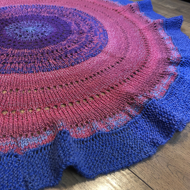 Ravelry: Stash-Berry Pi Shawl pattern by Shaina Scott