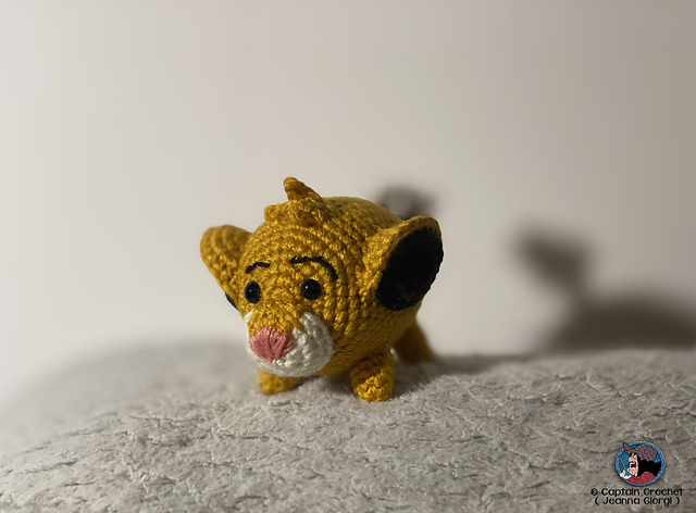 Ravelry: Amigurumi Simba Tsum Tsum pattern by Jeanna Giorgi ...