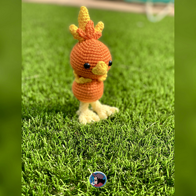 Ravelry: Amigurumi Pokemon Torchic Fire Bird pattern by Jeanna Giorgi ...