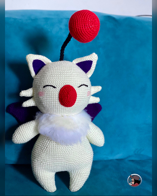 Ravelry: Amigurumi Moogle Final Fantasy IX pattern by Jeanna Giorgi ...