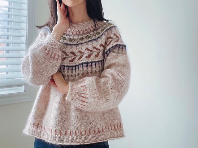 Ravelry: Samara sweater pattern by Yun Jeong