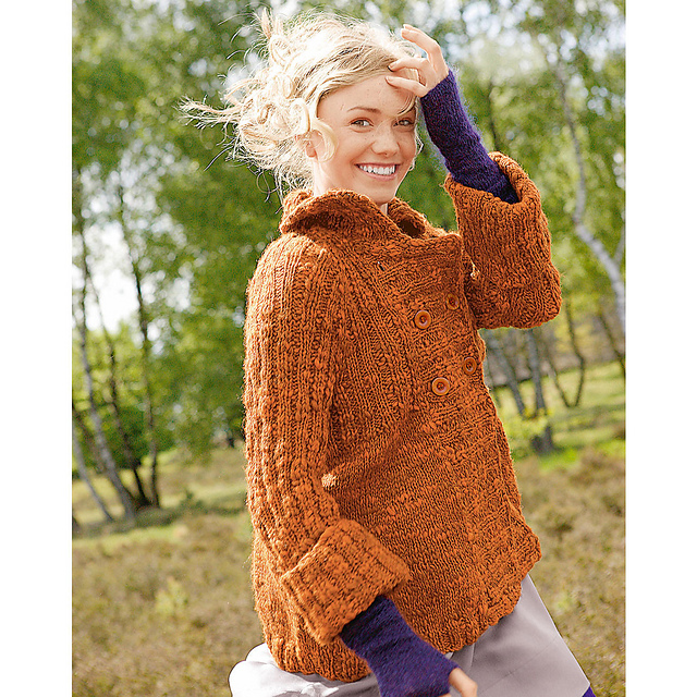 Ravelry: 16 Raglanjacke / Raglan Jacket pattern by Rebecca Design Team