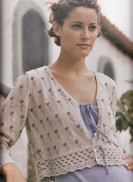 Ravelry: Iris Cardigan pattern by Sharon Peake