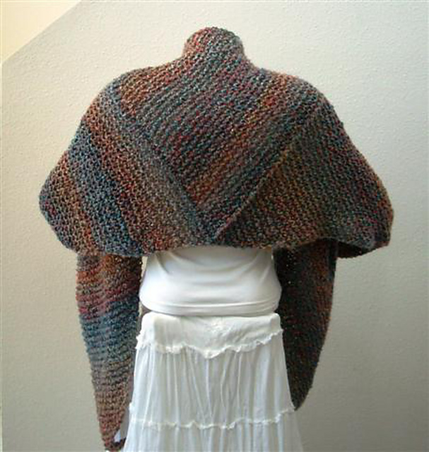 Ravelry: Shaded Triangles Wrap pattern by Lion Brand Yarn