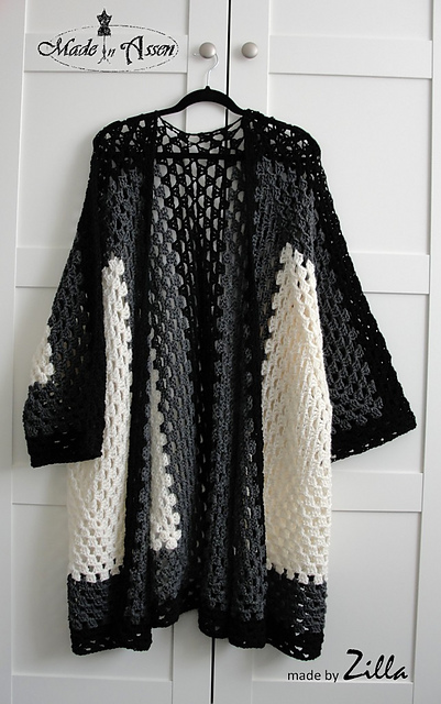 Ravelry: Hex no Hex Cardigan pattern by Made in Assen by Zilla van der ...