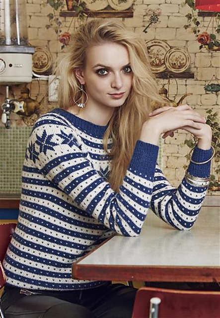 Ravelry: Nr 13 Fana genser pattern by Sandnes Design