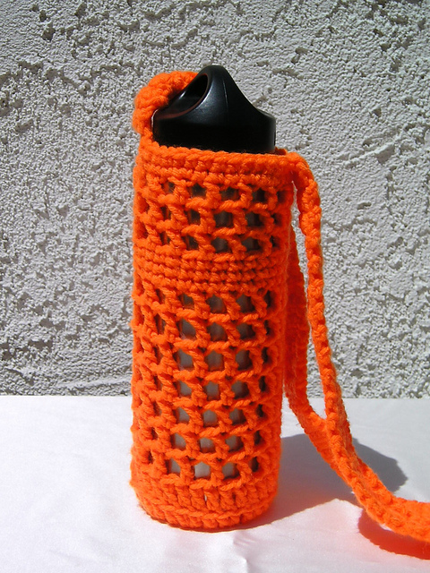 Ravelry: Water Bottle Carrier pattern by Elizabeth Arundel
