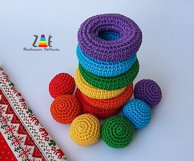 Ravelry: Crochet Sorting Toy pattern by Elvira