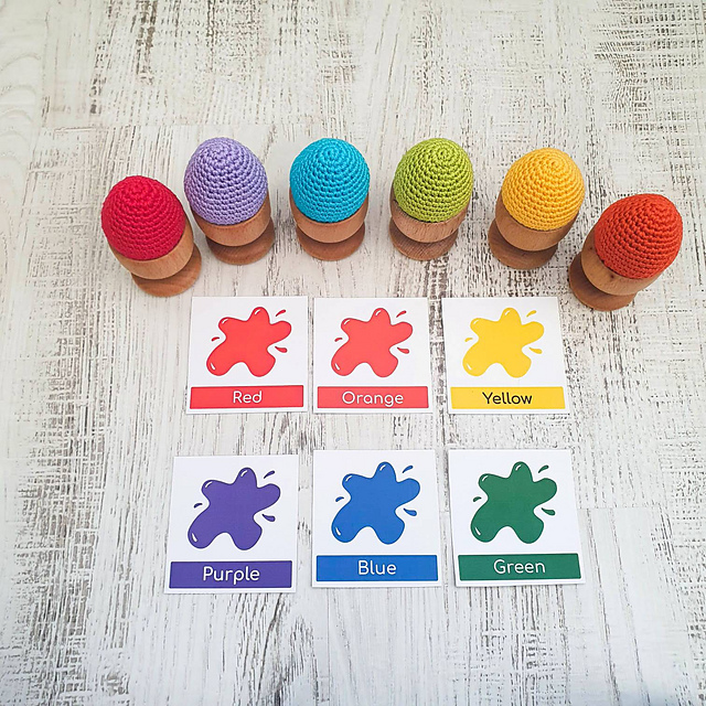 Ravelry: Montessori Easter eggs pattern by Elvira