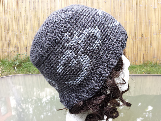Ravelry: Om Symbol Yoga Buddhist Hat pattern by Stacy Pamela