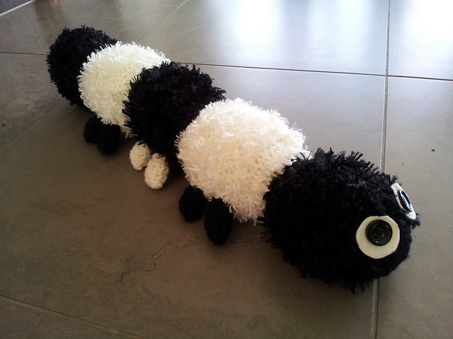 Ravelry: Fluffy Caterpillar Toy Pattern pattern by Helen Moore