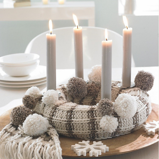 Ravelry: Schal für Adventskranz pattern by Schachenmayr