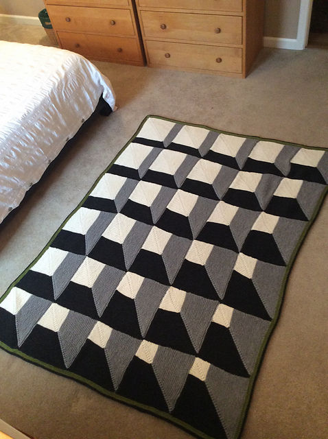 Ravelry: ZvilleJane's Chris's throw