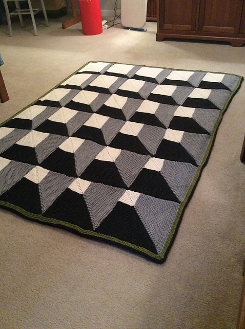 Ravelry: ZvilleJane's Chris's throw