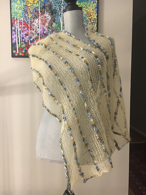 Ravelry: Wispy Wrap pattern by Melanie Rice