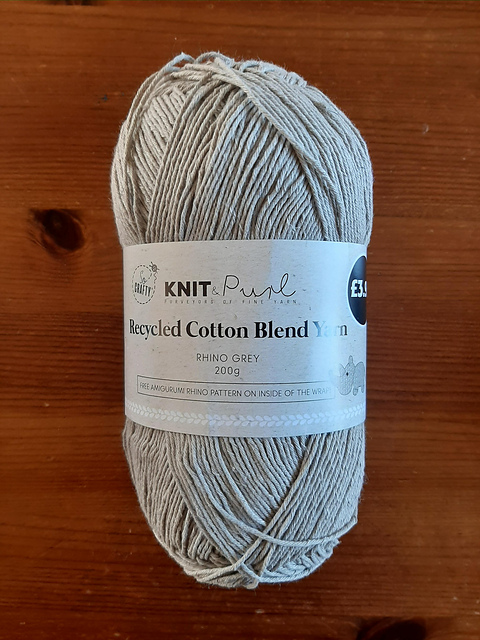 Ravelry: So Crafty Knit & Purl Recycled Cotton Blend