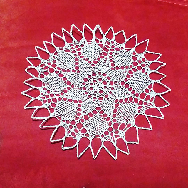 Ravelry: Eight-pointed Star Doily 10 pattern by Knitting Fool