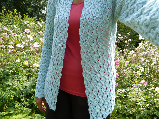 Ravelry: Dainty Bed Jacket pattern by Needlework Illustrated