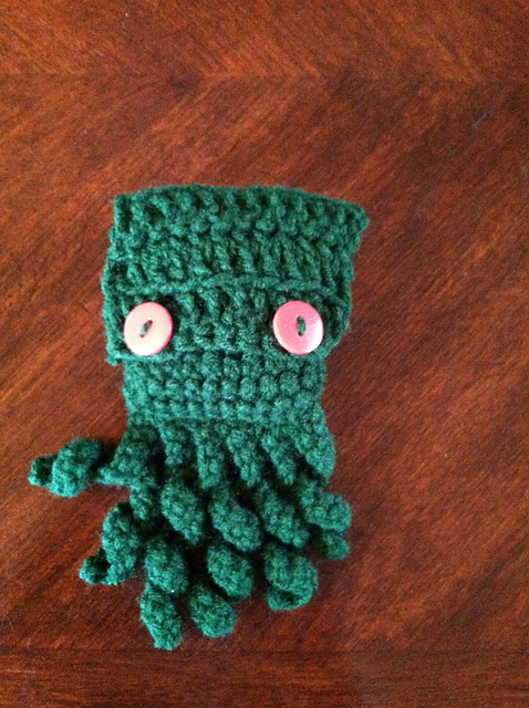 Ravelry: Cthulu Pouch pattern by Anna Medina