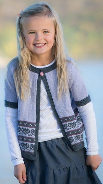Ravelry: 1310-21 Cropped Cardigan pattern by Turid Stapnes