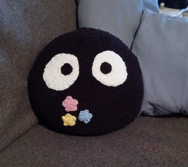 Ravelry: Soot Sprite Pillow pattern by Fortuneknot Designs