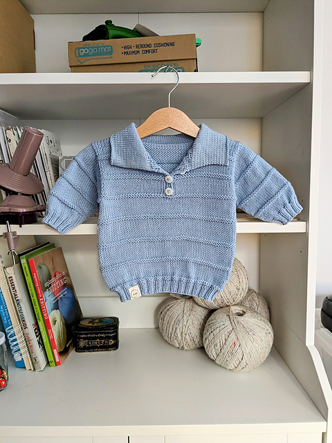 Ravelry: Jude Baby Sweater pattern by Abigail Kwan