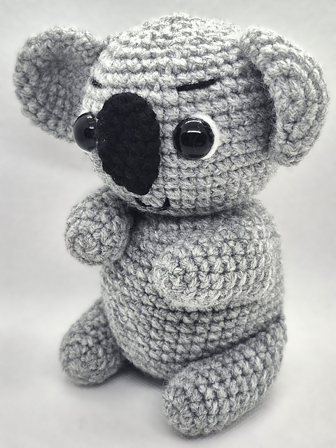Ravelry: Koala - Mix and Match Menagerie pattern by Abbys Crochet Plushies