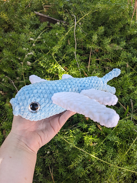 Ravelry: Fergus the Flying Fish pattern by Abbys Crochet Plushies