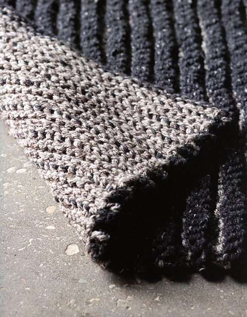 Ravelry: Ridge Rug pattern by Ruth Cross