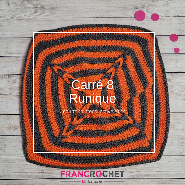 Ravelry: Carré Runique pattern by Jessica Prévost