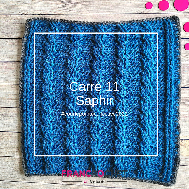 Ravelry: Carré Saphir pattern by Evano Crochet