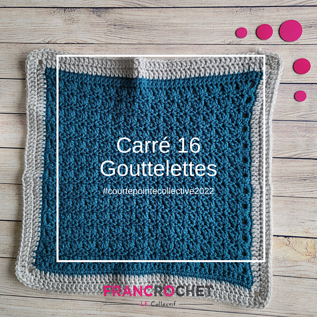 Ravelry: Carré Gouttelette pattern by ACCROchet