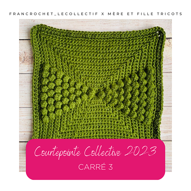 Ravelry: Carré Bert pattern by Nadine Taylor for Mère et Fille Tricots