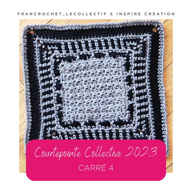 Ravelry: Carré Andromède pattern by inspire création