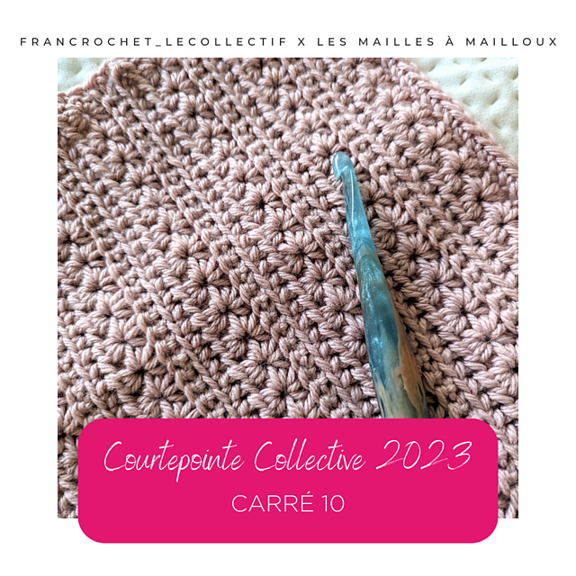 Ravelry: Carré Marguerites au carré pattern by Les Mailles à Mailloux