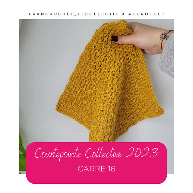 Ravelry: Carré Champs de maïs pattern by ACCROchet